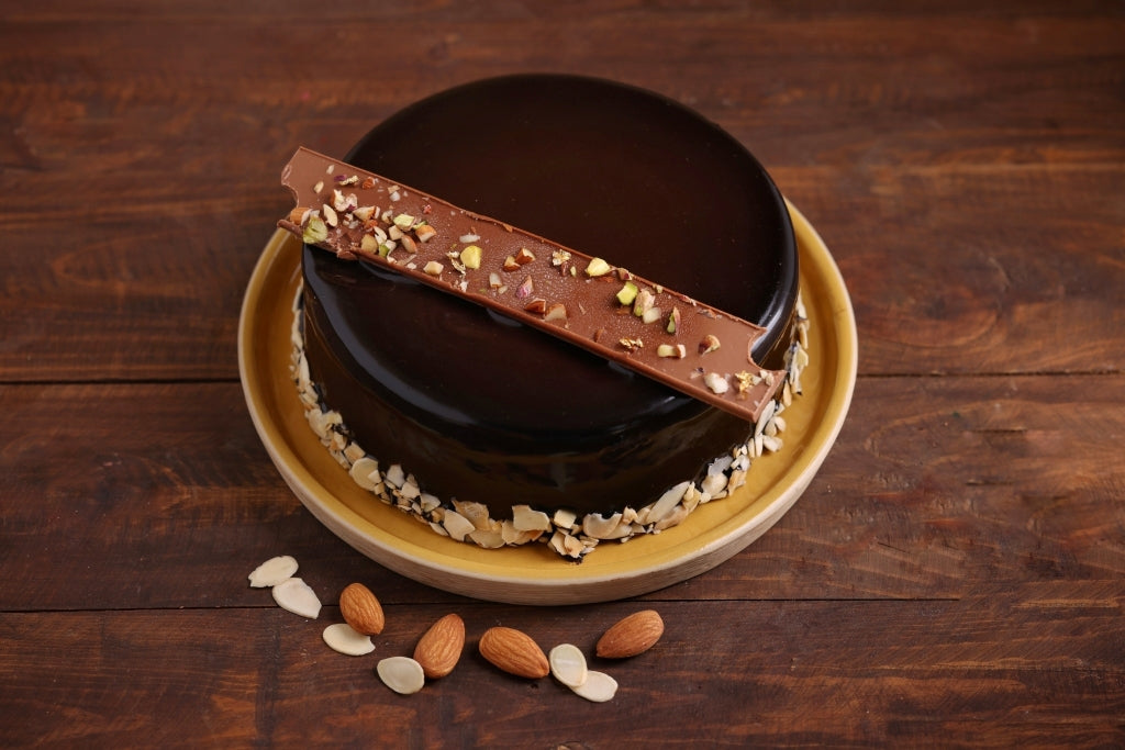 Choco Almond Cake [Pure Eggless Cake] – TrueCakes